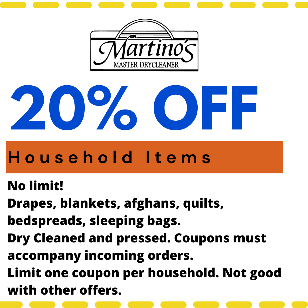 Coupons – Martino's Master Drycleaner